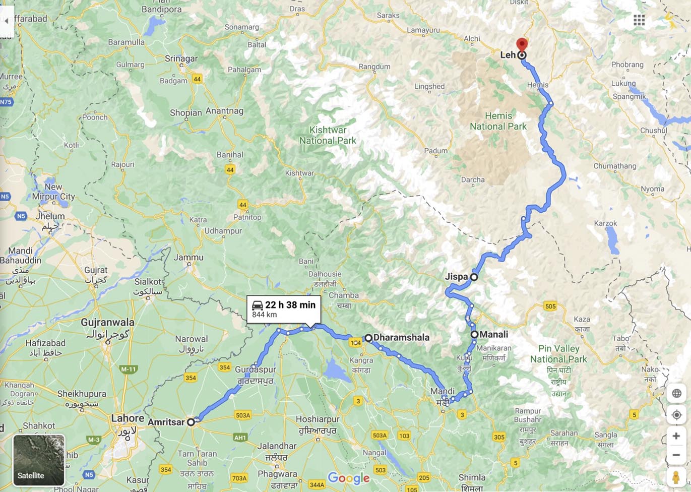 The 5 best travel routes for Ladakh - Unplugged Life